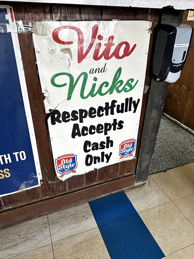The cash-only sign isn't stubbornness&mdash;it's a charming reminder you've entered a delicious time capsule of pre-digital dining.