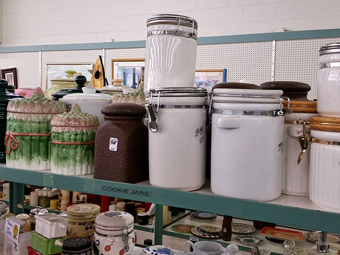 Cookie jars and canisters that have preserved more than just baked goods. They've preserved design aesthetics from decades past.