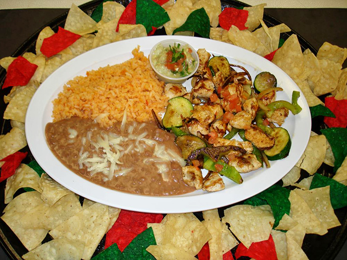 A fiesta on a plate&mdash;grilled vegetables and protein dancing together in a celebration your taste buds are formally invited to attend.