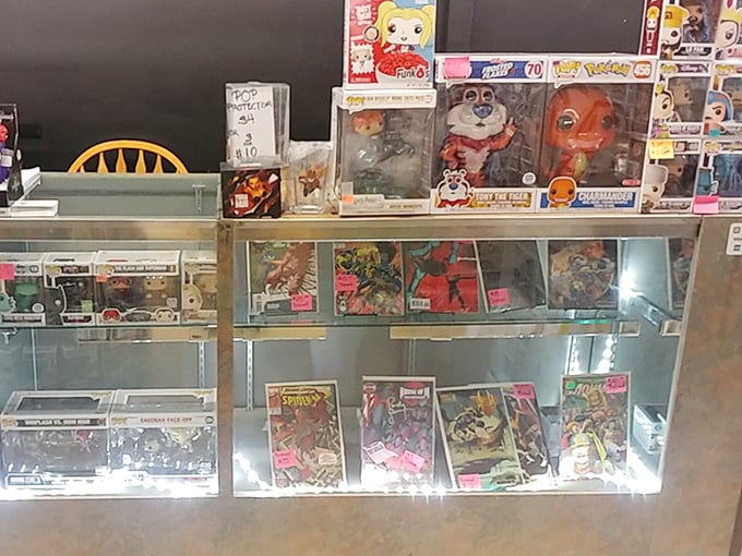 Comic book gold behind glass! These protected treasures remind us why we should have never let mom clean our rooms all those years ago.