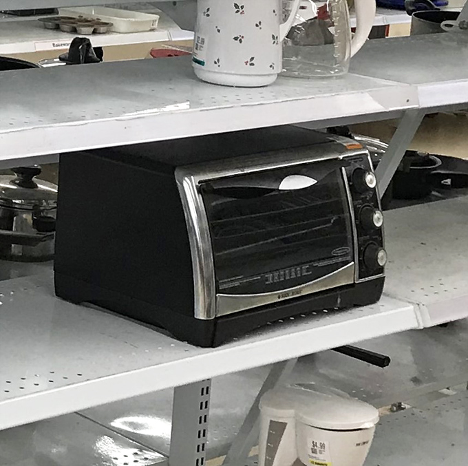 This sleek toaster oven might have made avocado toast in another life, but it's ready for a second act in your kitchen.