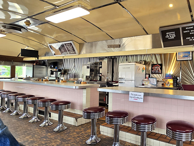 Counter culture at its finest &ndash; these stools have supported generations of regulars who know that the best dining companions are often strangers.