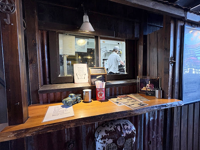 The ordering counter&mdash;that magical portal where hungry wishes transform into edible reality within minutes.