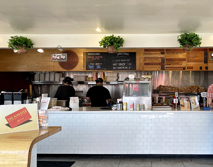 Behind this counter, culinary magic happens with the precision of NASA engineers but the soul of your grandmother's kitchen. Mission Control for flavor.
