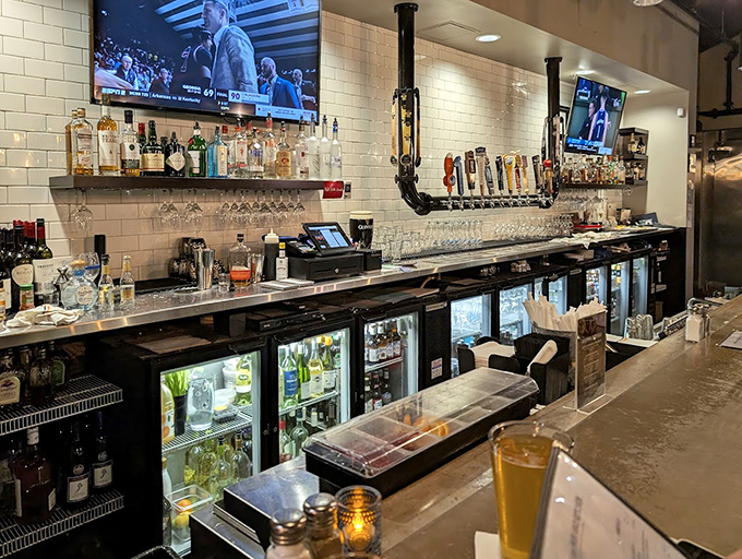 A bar that understands its mission: to provide liquid courage, celebration toasts, and the occasional "I deserve this" moment after a long workweek.