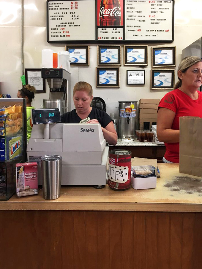 Behind this counter, magic happens. The register may be digital, but the hospitality remains delightfully analog.