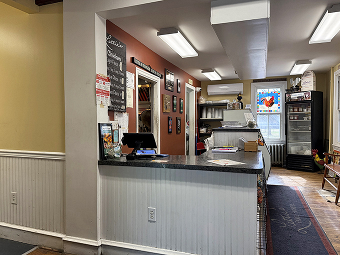Where the magic happens. This unassuming counter has witnessed countless "first bite" expressions of pure joy over the years.