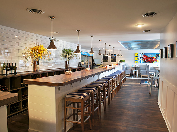 Counter seating that turns strangers into temporary dining companions and food critics into humble admirers.