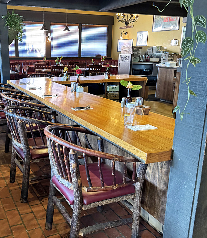 The counter seating&mdash;where solo diners become temporary neighbors and the best menu recommendations come from strangers who become friends.