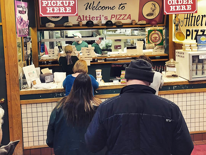 The line forms with patient pizza pilgrims waiting their turn for a taste of Ohio's finest&mdash;some traditions are worth the wait.