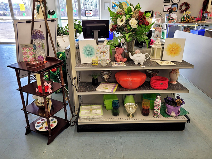 A treasure trove of home accents where one person's "no longer sparks joy" becomes your living room's new conversation starter.