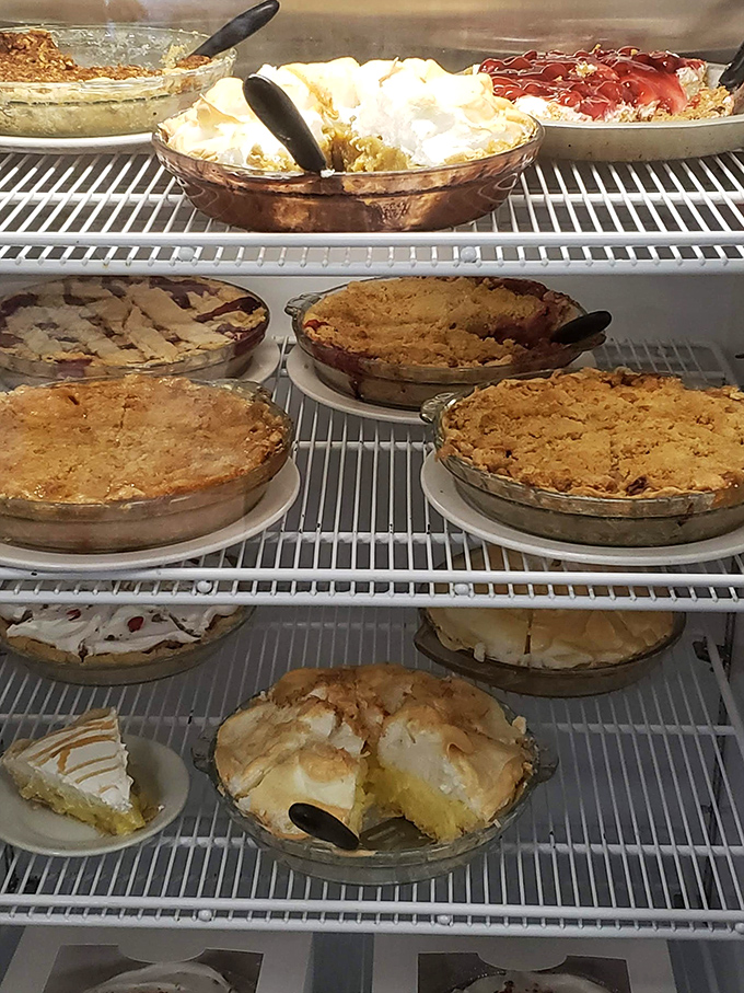 The dessert case &ndash; where willpower goes to die and "I'll just have a bite of yours" becomes the biggest lie of the day.