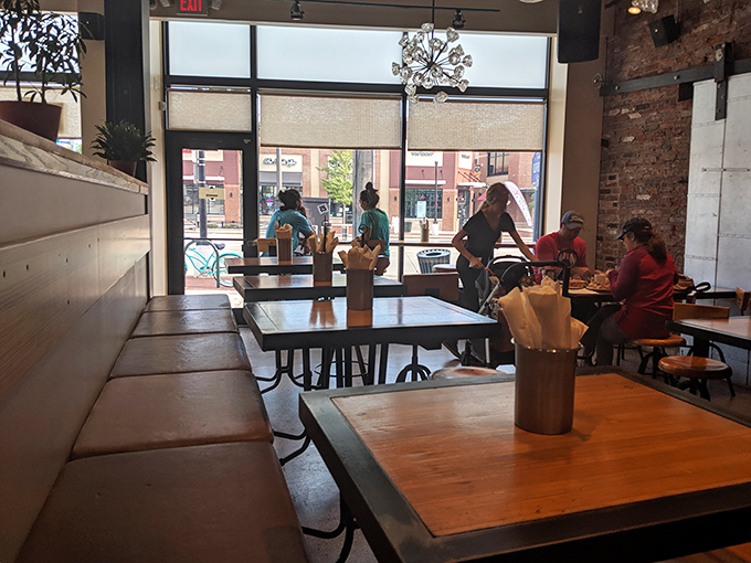 Where locals gather to worship at the altar of properly smoked meats. Notice how nobody's looking at their phones&mdash;the food commands full attention.