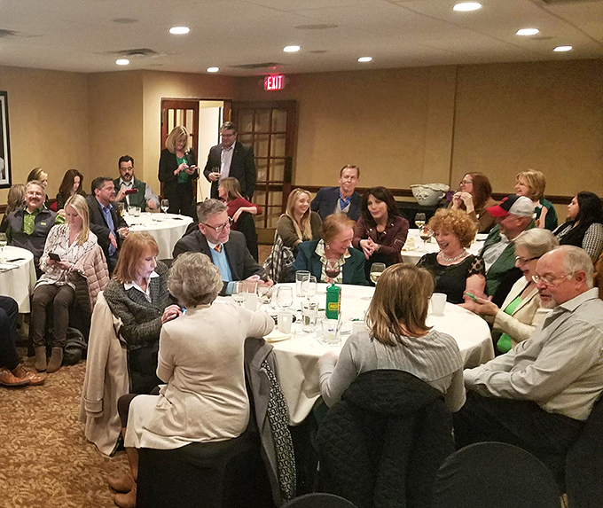 The private dining area hosts celebrations where calories don't count and "just one more bite" becomes the evening's unofficial motto.