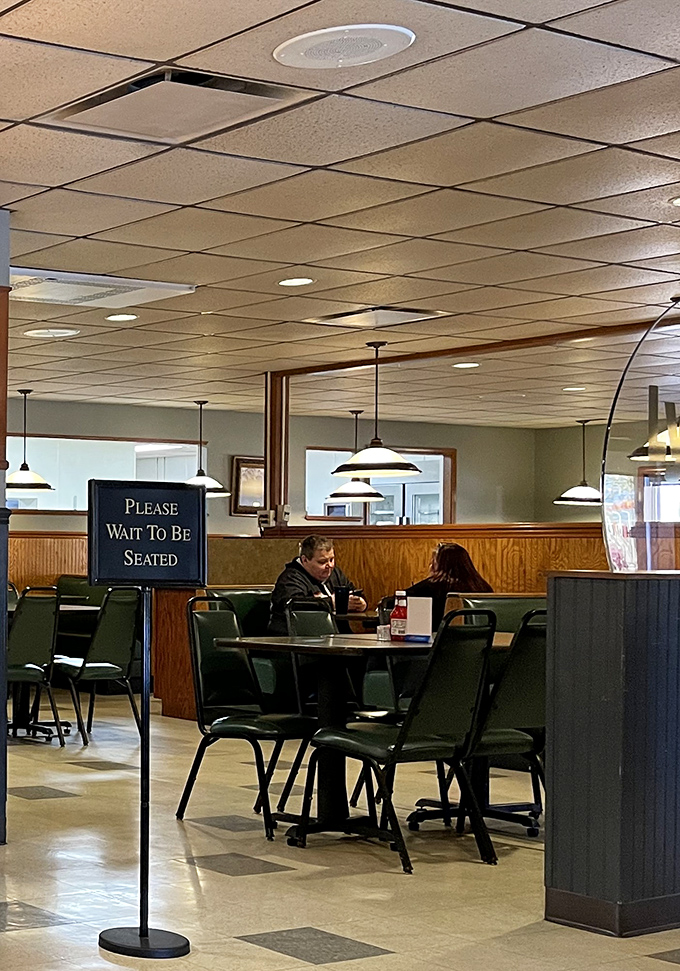 Where strangers become neighbors over coffee and conversation. These tables have witnessed more local news than the Ashland Times-Gazette.