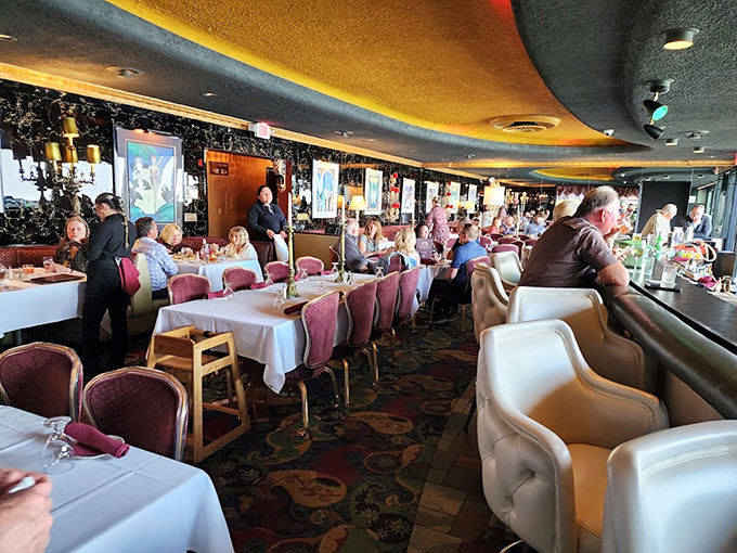 The dining room hums with the sound of happiness &ndash; that specific frequency created when good food meets good company.