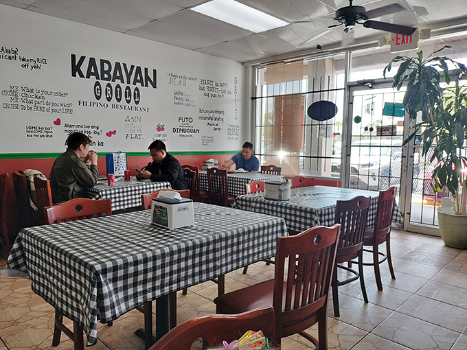 The dining room isn't fancy, but neither was your grandmother's kitchen&mdash;and remember how good that food was?