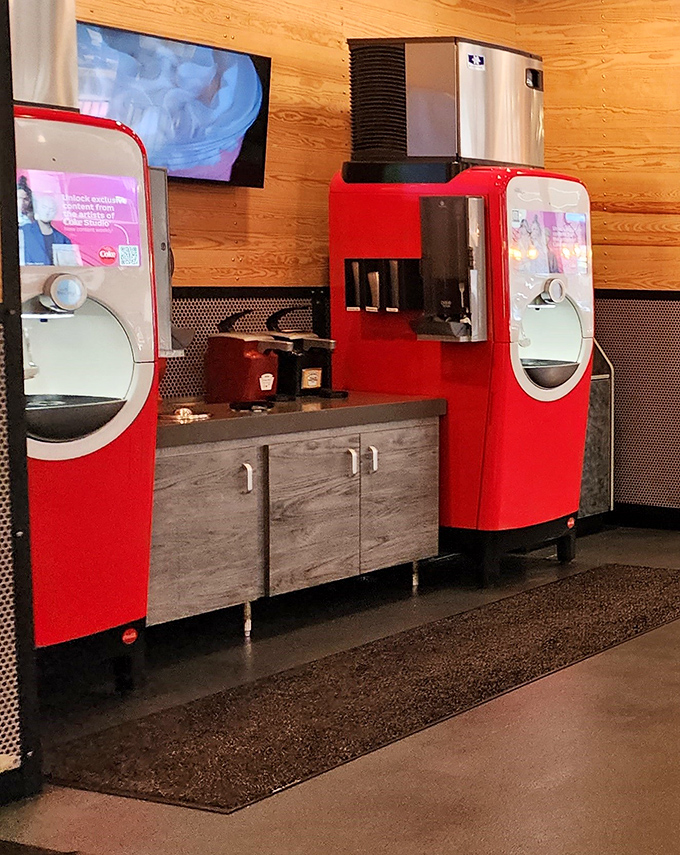 Self-serve station stocked with all the fixings because sometimes you need to customize your own happiness.