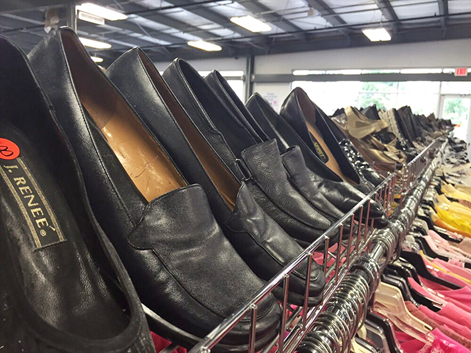 Shoe paradise stretches as far as the eye can see. From professional pumps to casual kicks, your feet's soulmates are waiting to be discovered.