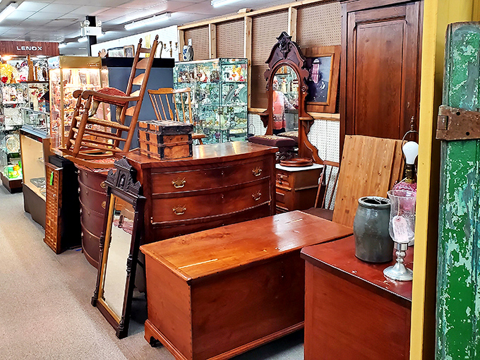 Furniture built when "planned obsolescence" wasn't even a concept and everything was meant to outlast us all.