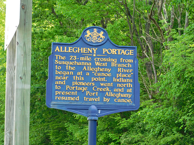 History doesn't just live in books here&mdash;it's marked by blue signs that remind us we're walking the same paths as pioneers and indigenous travelers.
