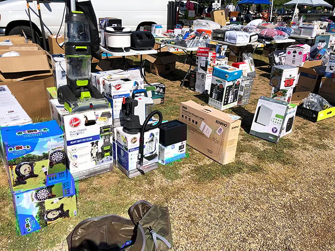 The Island of Misfit Appliances, where kitchen gadgets await their second chance at making someone's cooking dreams come true.