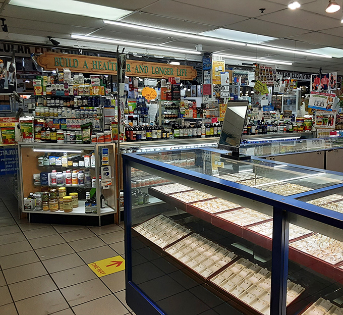 A wellness wonderland of supplements and remedies. Like a modern apothecary, this shop offers solutions for whatever ails you.