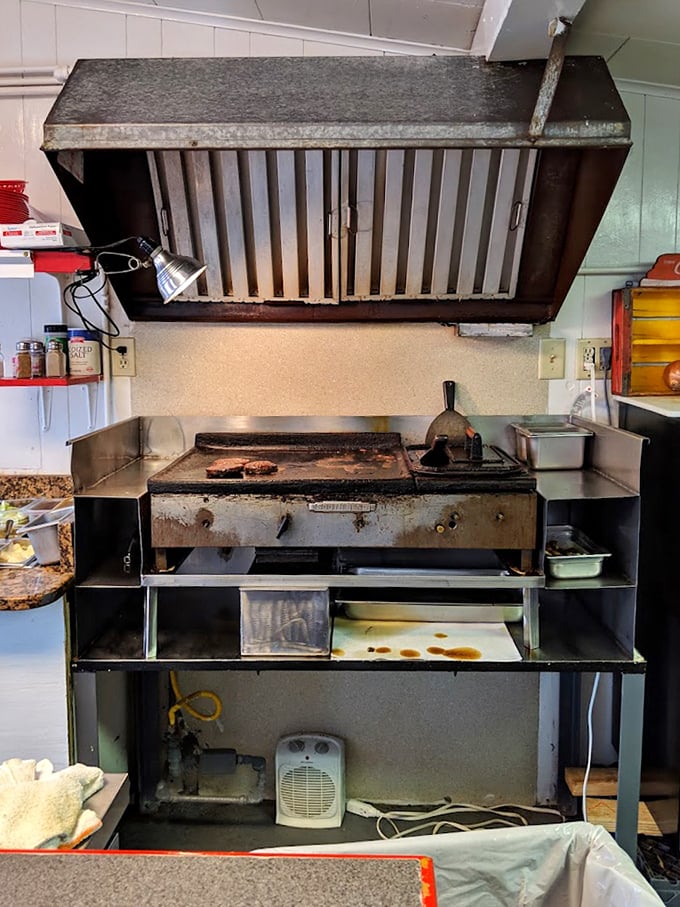 The kitchen&mdash;where hot dog magic happens without pretense or fuss, just decades of know-how and the confidence of true experts.