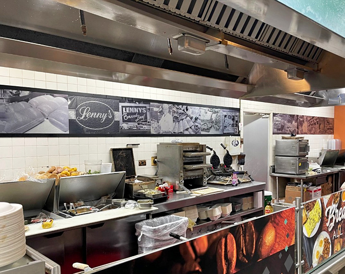 Behind every great deli is a kitchen where magic happens and calories don't count until they reach your table.