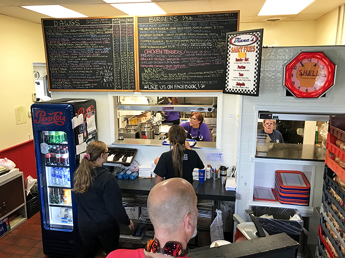 Behind the scenes where the magic happens, turning simple ingredients into the stuff of local food legend.