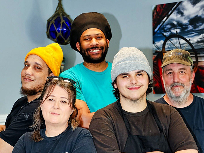 The kitchen staff works with the choreographed precision of dancers who've performed the same beautiful routine for years.