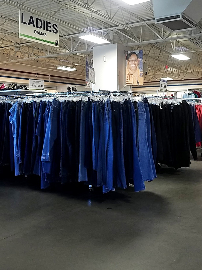 The denim section: a sea of blue where finding the perfect pair feels like striking gold. No need to try 20 pairs at the mall.