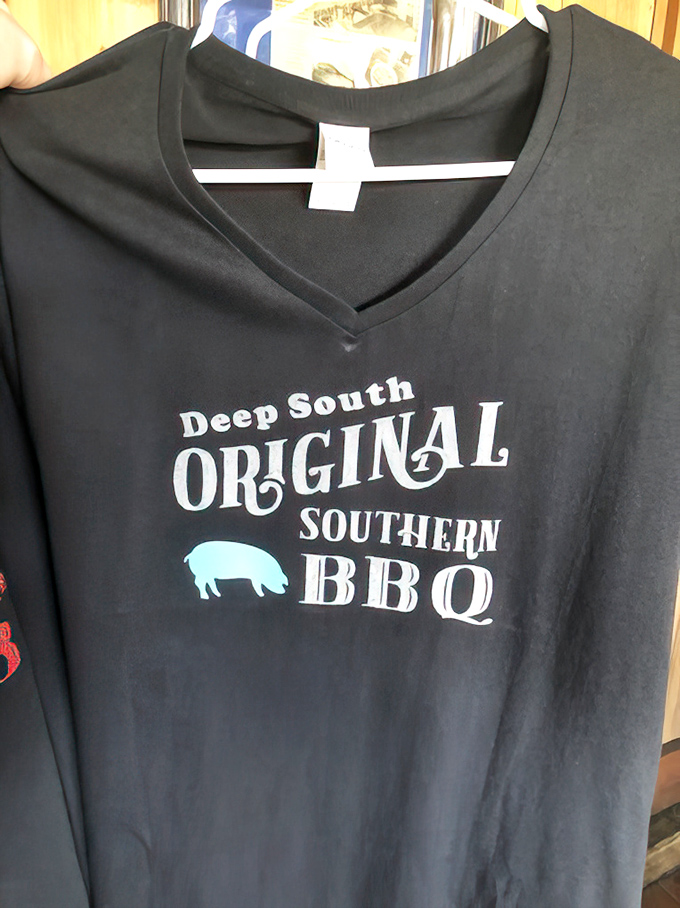 Wear your barbecue pride with shirts that announce your allegiance to authentic Southern smoking.