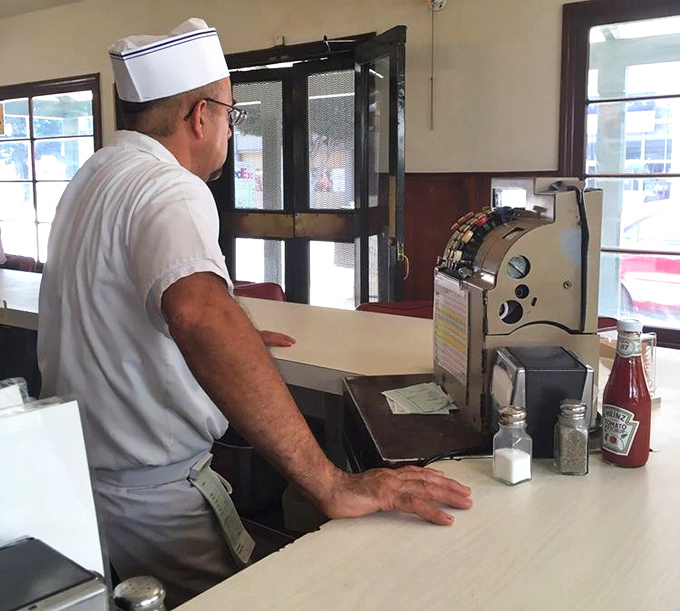 The vintage cash register isn't retro by design—it's simply never needed replacing, much like the recipes that have kept customers returning since Truman was president.