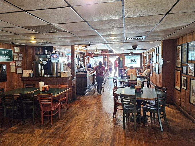 The dining room where calories don't count and strangers become friends over the universal language of "mmmmm."