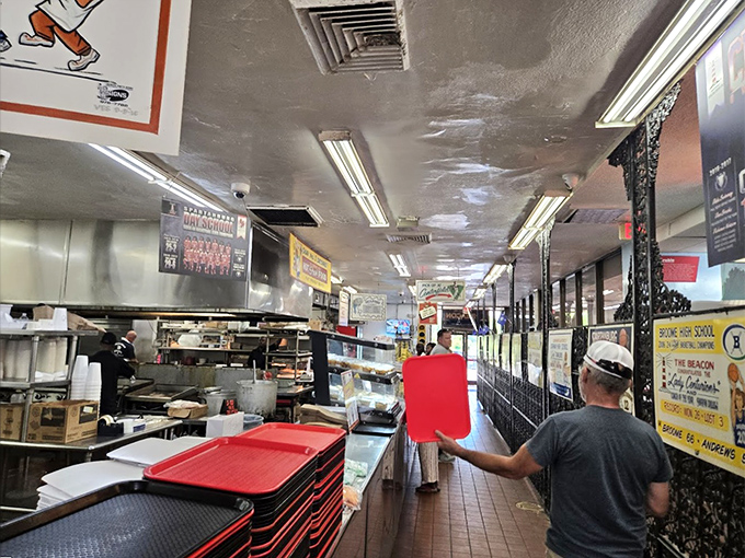 The ordering counter&mdash;where the magic begins. Veterans know the lingo; newcomers learn quickly or risk the gentle head-shake of the regulars.