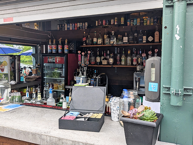A bar stocked for serious business &ndash; whether you're celebrating life's victories or just Tuesday, they've got the liquid refreshment to match the moment.