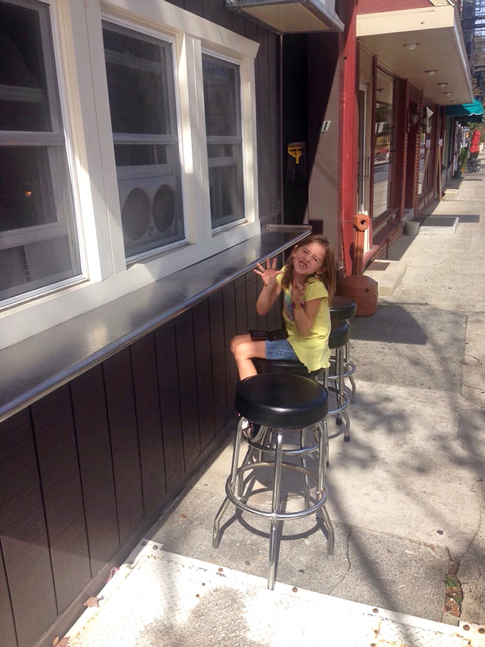 Outdoor seating where barbecue dreams come true. Sometimes the best dining rooms don't have walls&mdash;just sunshine and anticipation.