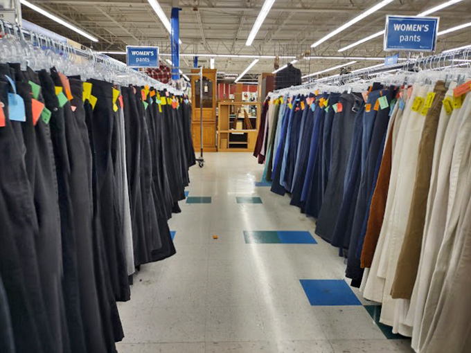 The pants panorama &ndash; a denim ocean where your next perfect pair is swimming, just waiting to be caught.