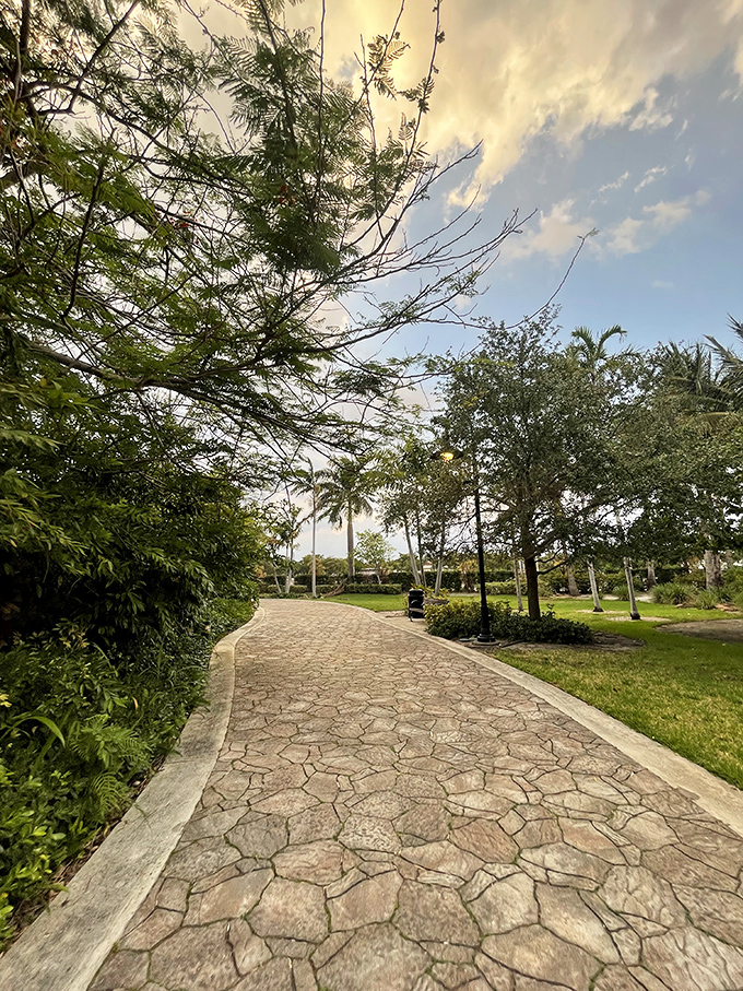 The path to adventure is paved with... well, actual pavers. Following this trail leads to one of Florida's most unexpected treasures.