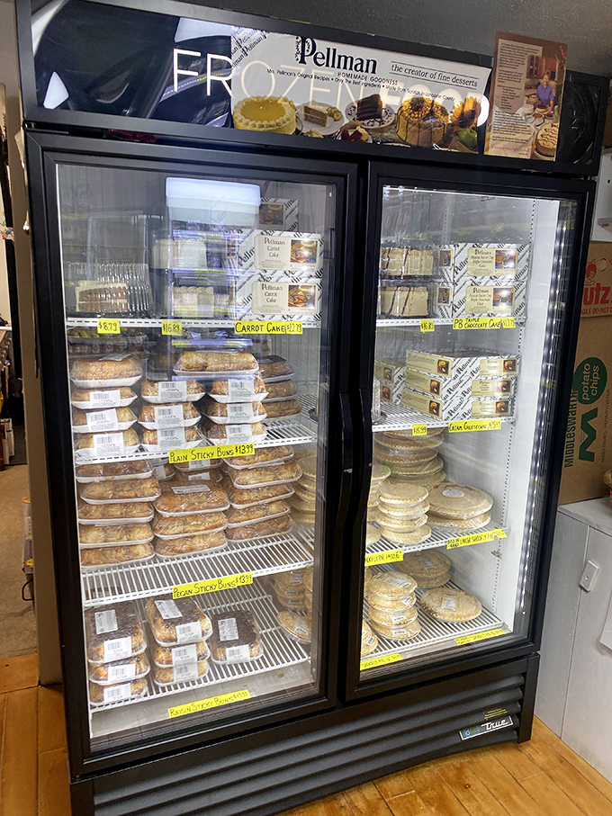 The pie case &ndash; Florida's version of the Louvre. Each shelf a gallery of edible art that makes people do irrational things, like drive across counties.