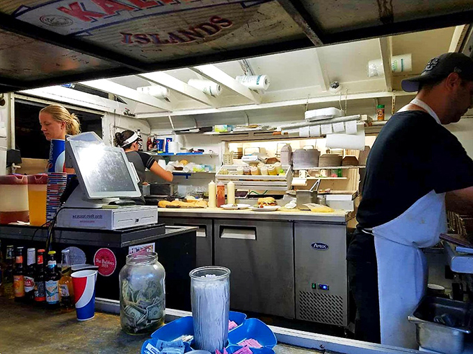 Where the magic happens &ndash; a glimpse into the kitchen that turns the ocean's bounty into edible memories.