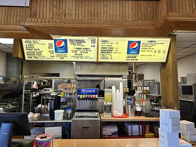 Where the magic happens &ndash; no smoke, no mirrors, just honest cooking. The command center of comfort food.