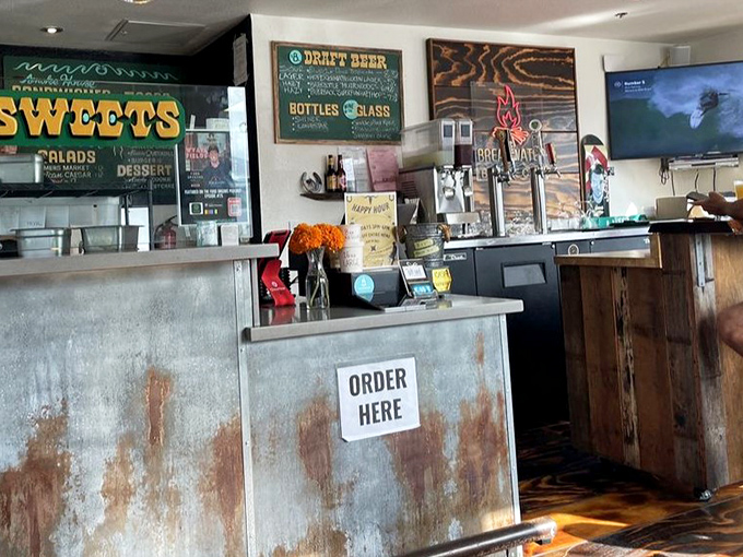 "Order Here" might be the three most promising words in the English language when you're standing in front of this barbecue counter.