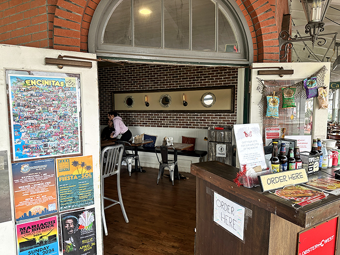 The entrance says it all&mdash;no pretense, just promise. Like walking into a friend's kitchen who happens to have exceptional taste in seafood.