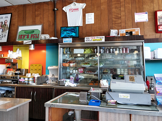 Behind this glass case lies treasure more valuable than gold&mdash;meats and sides prepared the same way for generations, no food trends required.