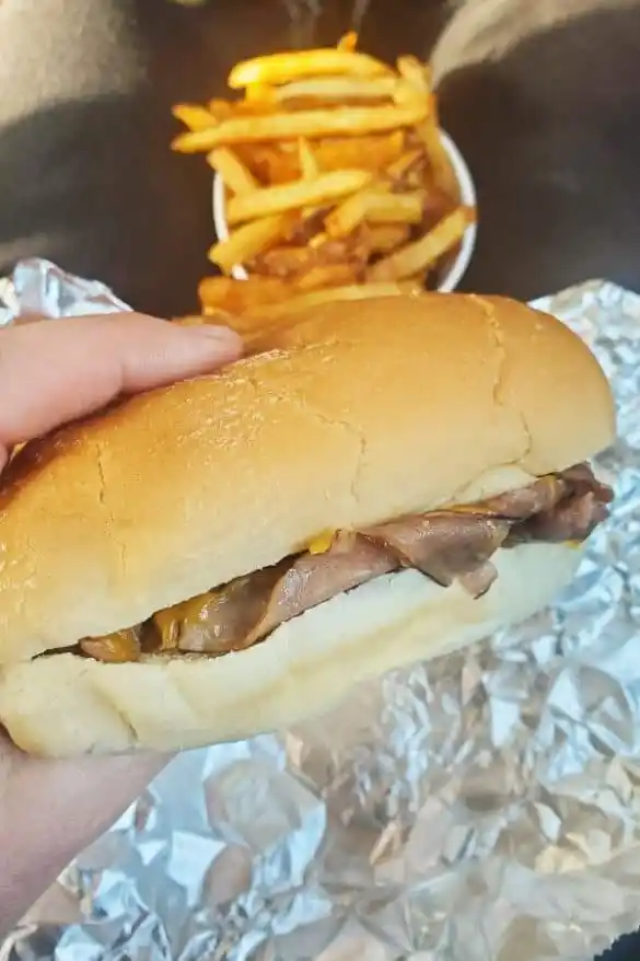 Behold the roast beef sandwich in its natural habitat&mdash;thinly sliced, perfectly seasoned, and ready to remind you why classics never go out of style. 