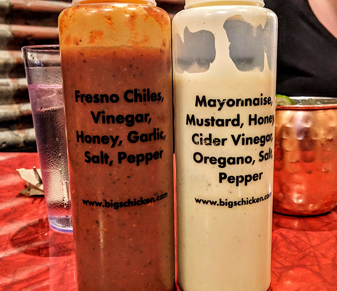 These sauce bottles contain more than condiments&mdash;they hold liquid gold. The ingredients list reads like poetry for your taste buds.