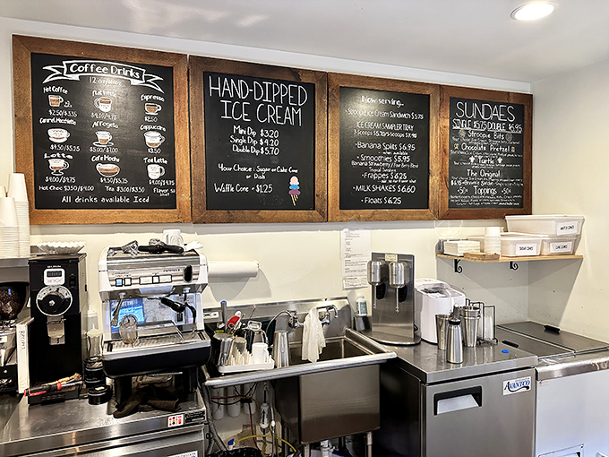 Behind the counter magic happens daily. This isn't just food service&mdash;it's happiness delivery in its most efficient form.