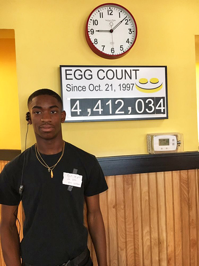 Behind every great breakfast is someone who knows exactly how many eggs they've cracked. Over 4 million and counting!